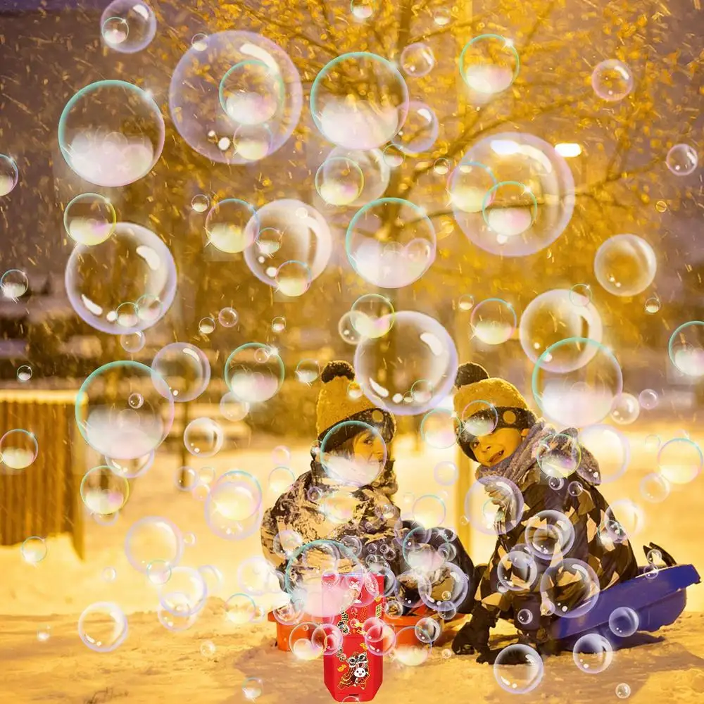 Firework Bubble Machine Electric Automatic Soap Rocket Bubbles Machine ...