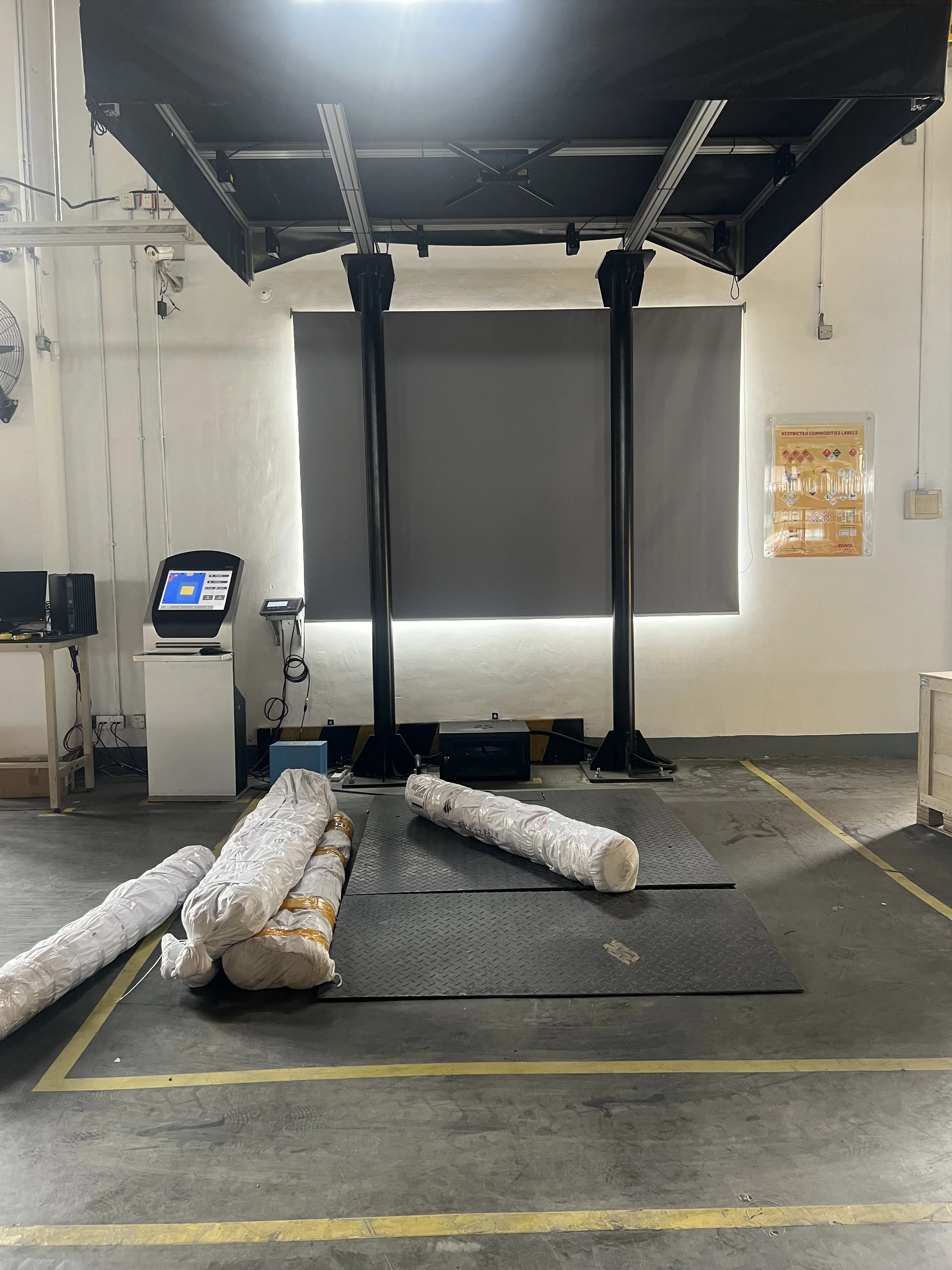 Pallet Dimension Measuring DWS System for Forklift - Accurate Cargo ...