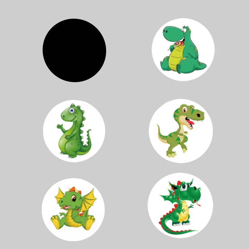 Thermochromic Sticker for Potty Training - Color Change