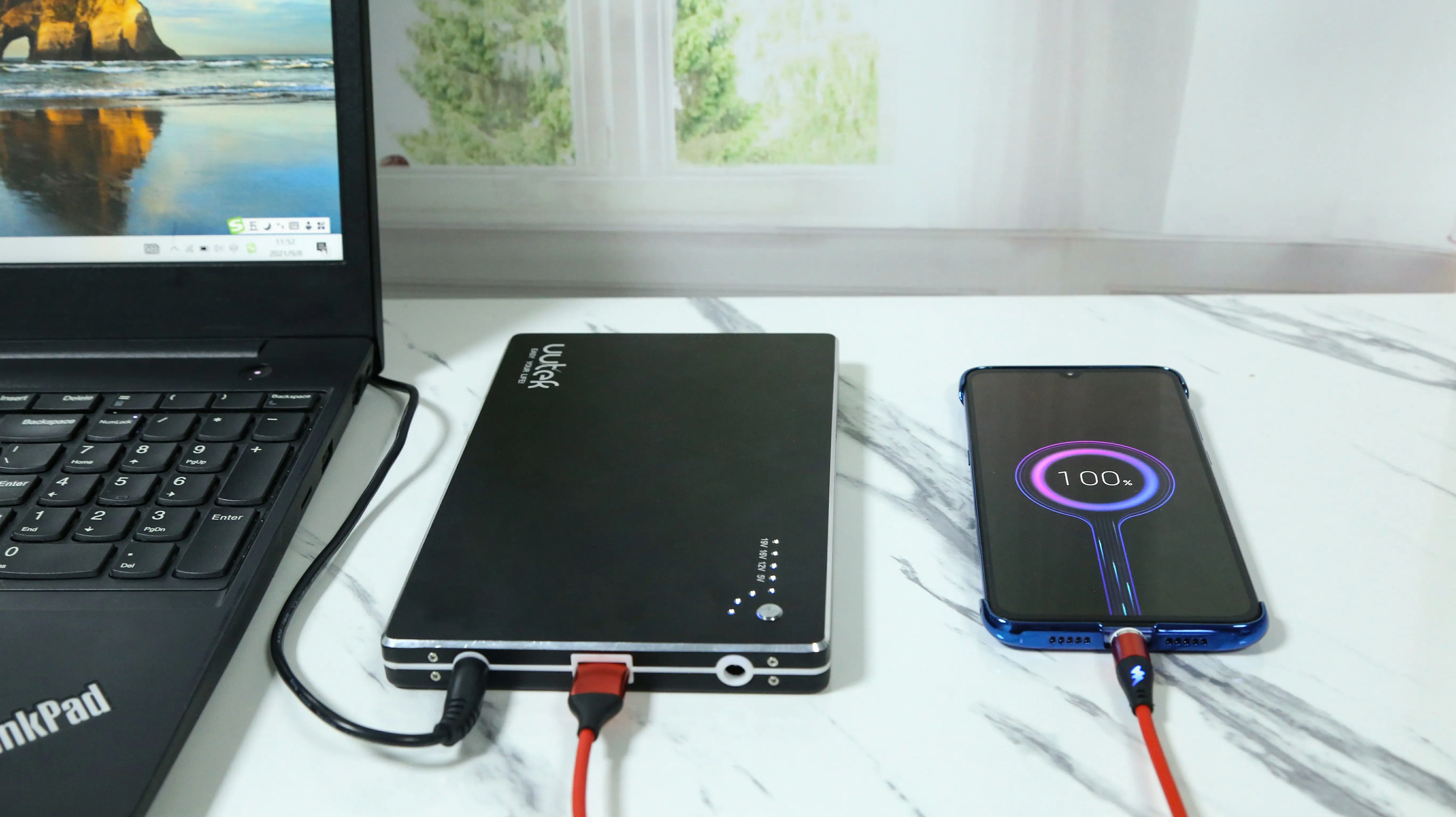 Uutek Rsa7-pd Qc 3.0输出便携式移动电源20000mah高功率容量74wh - Buy 电源20000mah,高档笔记本便携 ...