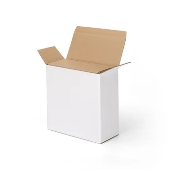 White Soy Ink Packing T Shirt Mailing Drawer Foldable Sliding Paper Box ...