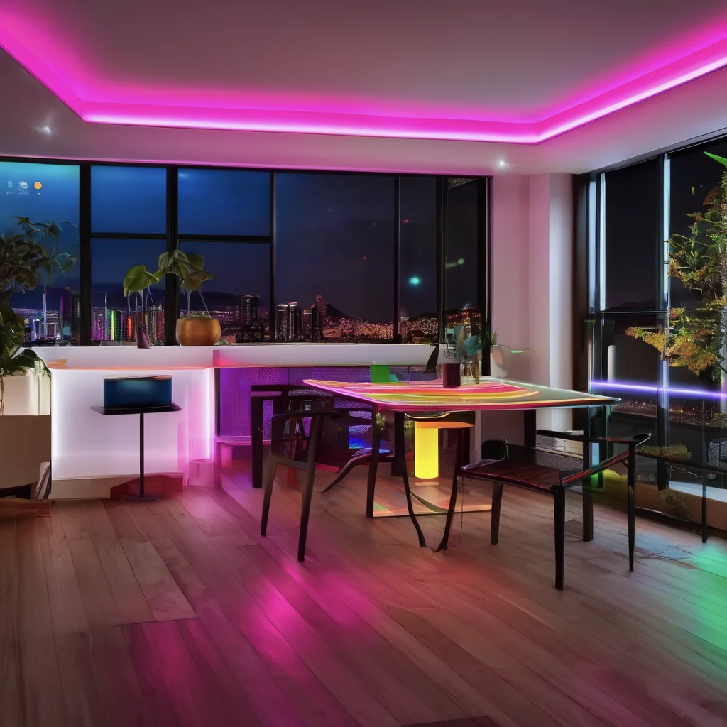 DC 5V RGB IP65 Waterproof Flexible Neon LED Light 5M Multi-Color ...