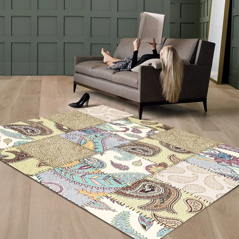 New Morocco Design Carpet Crystal Velvet Rugs Large Size Living Room ...