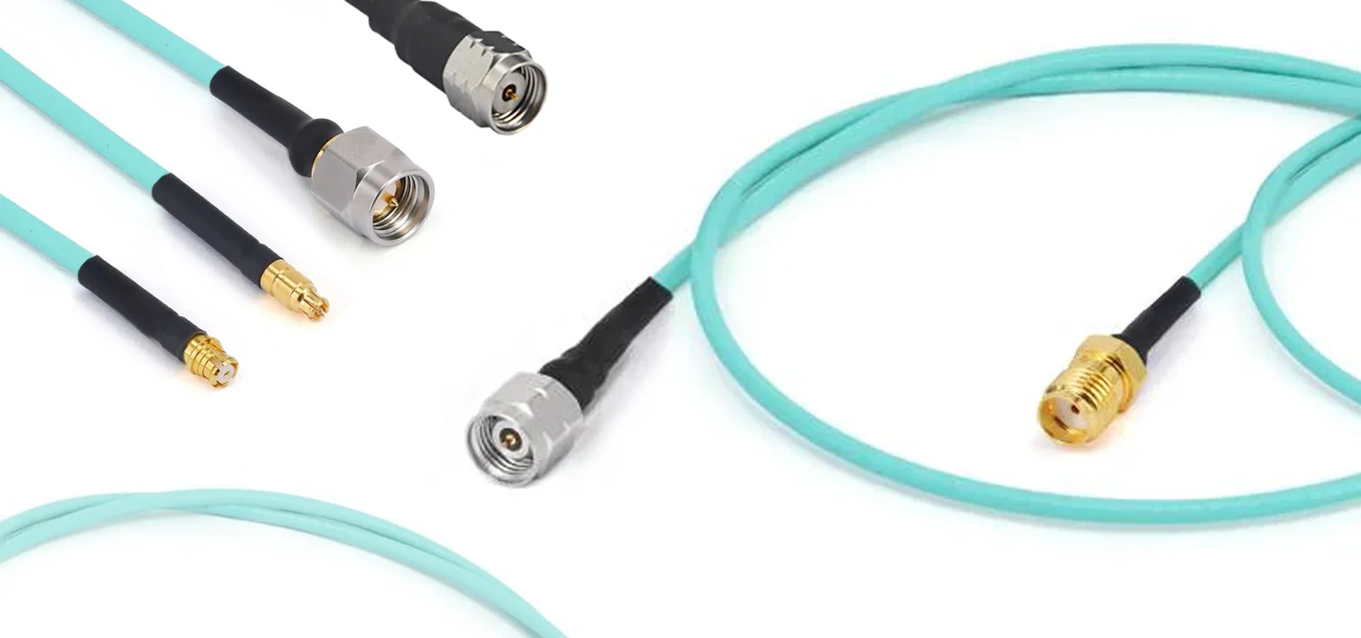 2.4mm Male to GPPO (Mini-SMP) Female Cable Using RG-405SS Flexible Coax DC - 50GHz| Alibaba.com