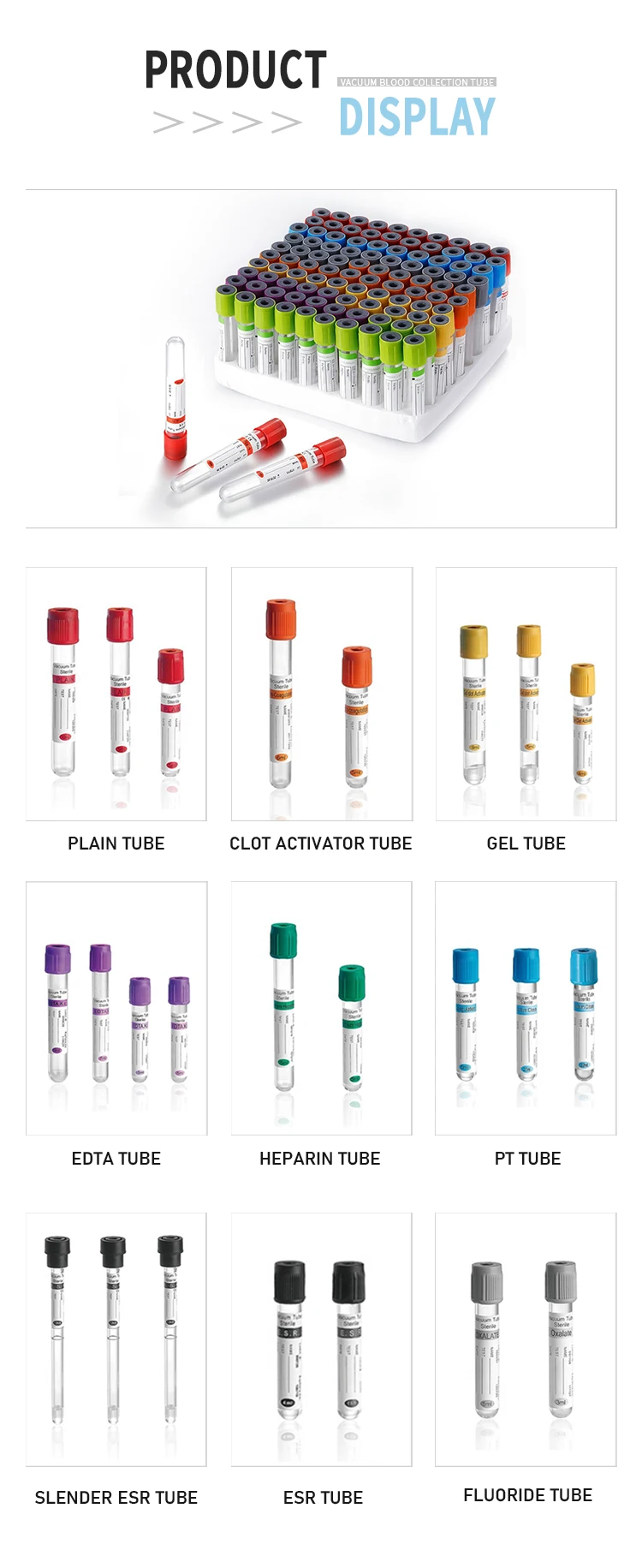 Disposable Vacuum Blood Collection Tube Vacuum Clot Activator Tubes 1 ...