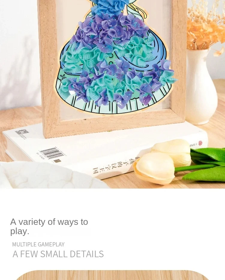 Princess Watercolor Coloring Painting Book Diy Craft Dress Up Change Up ...