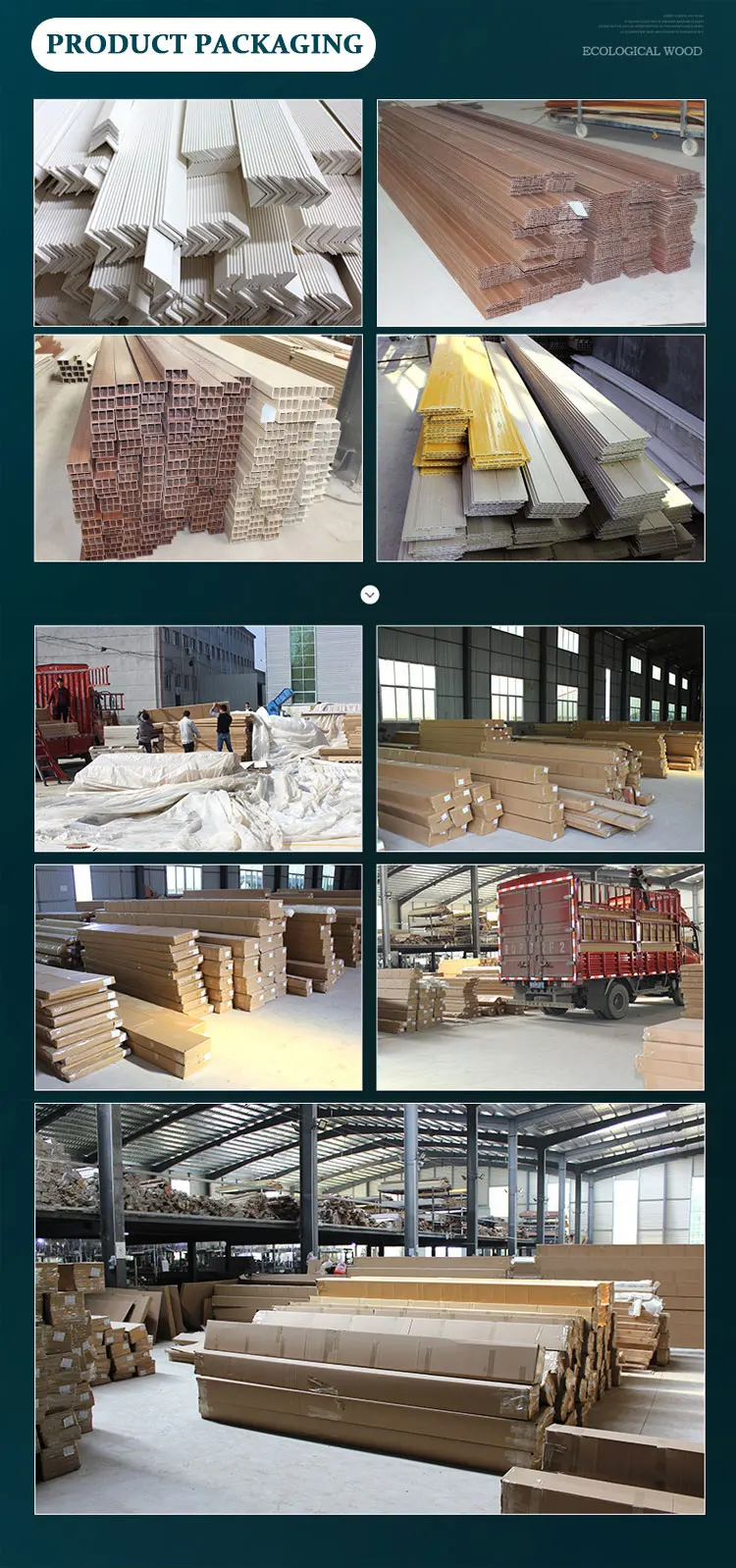 Exterior Wooden Bamboo Mdf Decorative Slat Cladding Decor Wpc Fluted ...