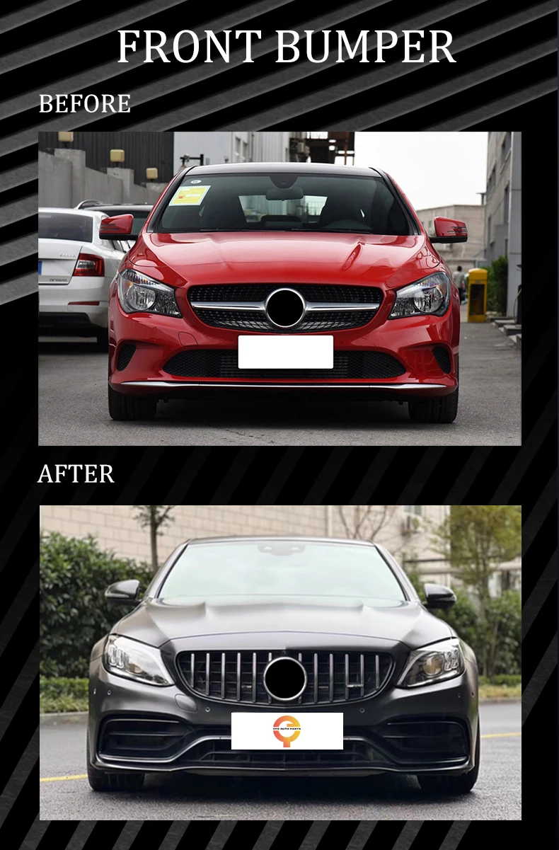 Mercedes Cla Classe W117 Body Kit For Mercedes-benz Cla Class Year 2013 ...