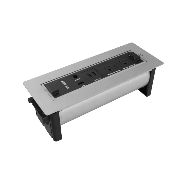 Universal Desktop Rotatable Sockets Set Outlet Desk Power Extension ...