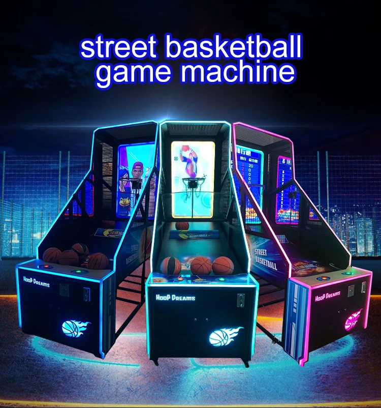 Deluxe Basketball Game Machine Arcade Street Basketball Arcade Game ...