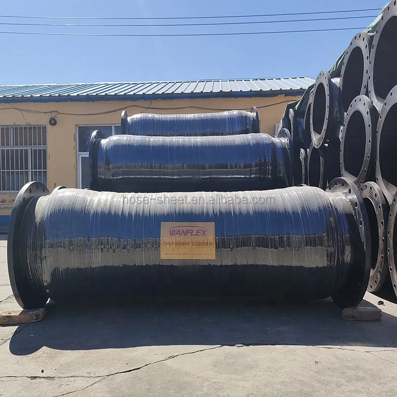 Sand Discharge Water Rubber Big Bore Suction Dredging Hose Suction ...