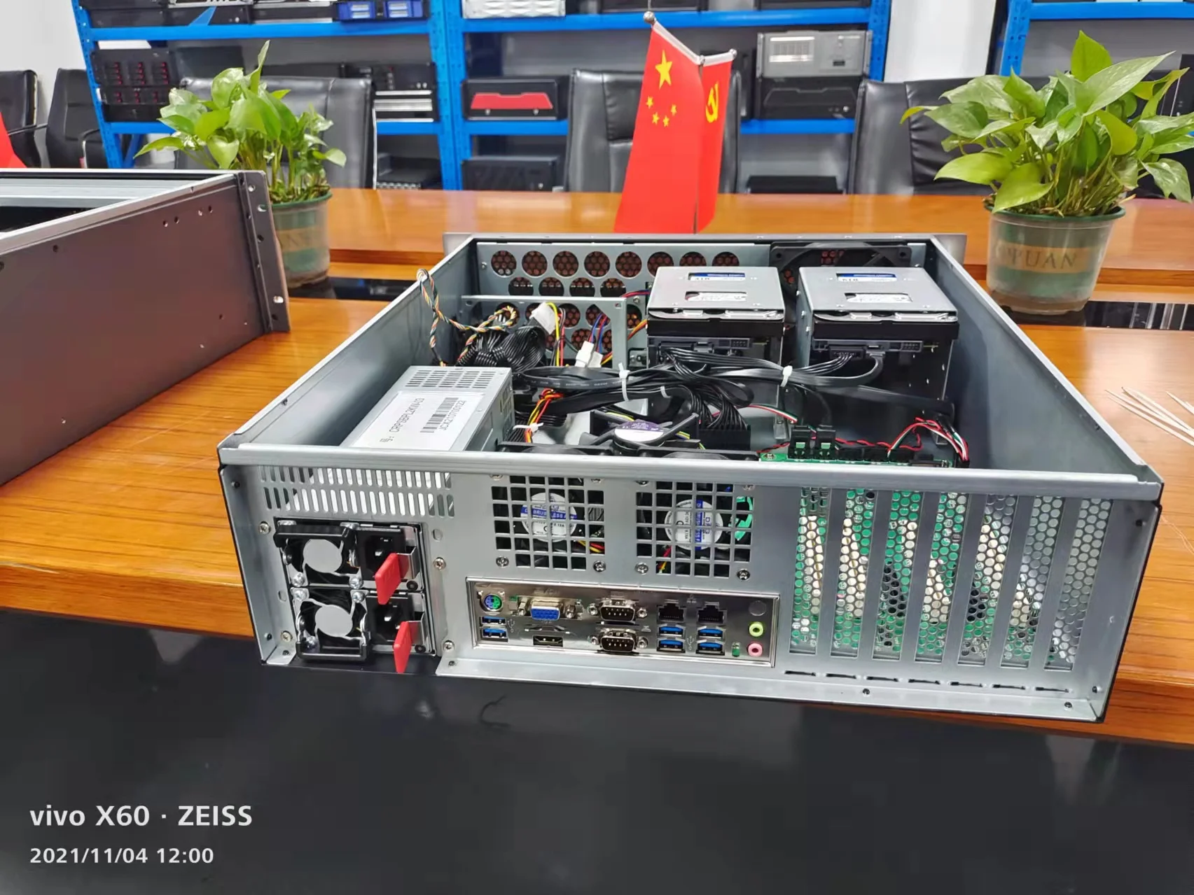 3U Rack Mount Server Chassis with ATX PSU Support & 7 PCIe Slots