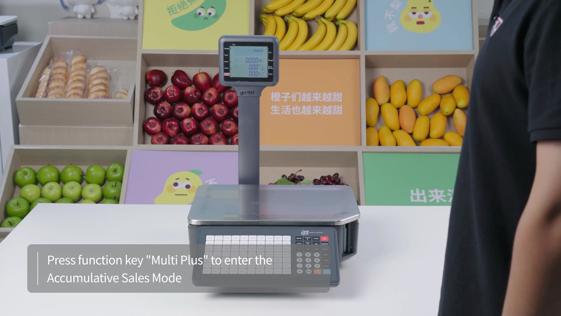 New Arrival Products Barcode Label Printing Scale Digital Weighing Cash ...