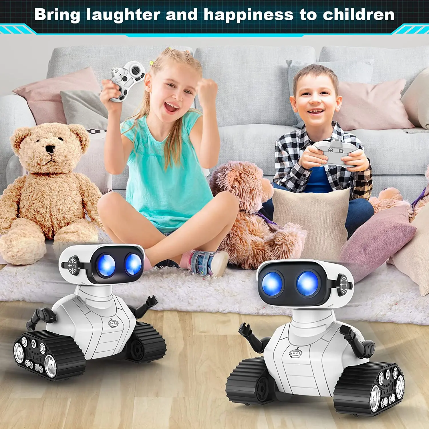 Rechargeable Remote Control Robots - Intelligent & Fun