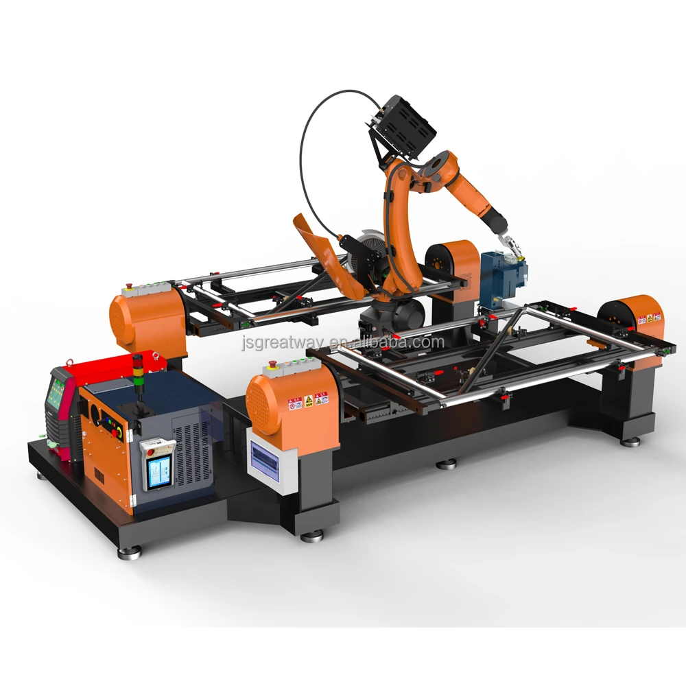 Industrial Welding Robot Workstation System| Alibaba.com