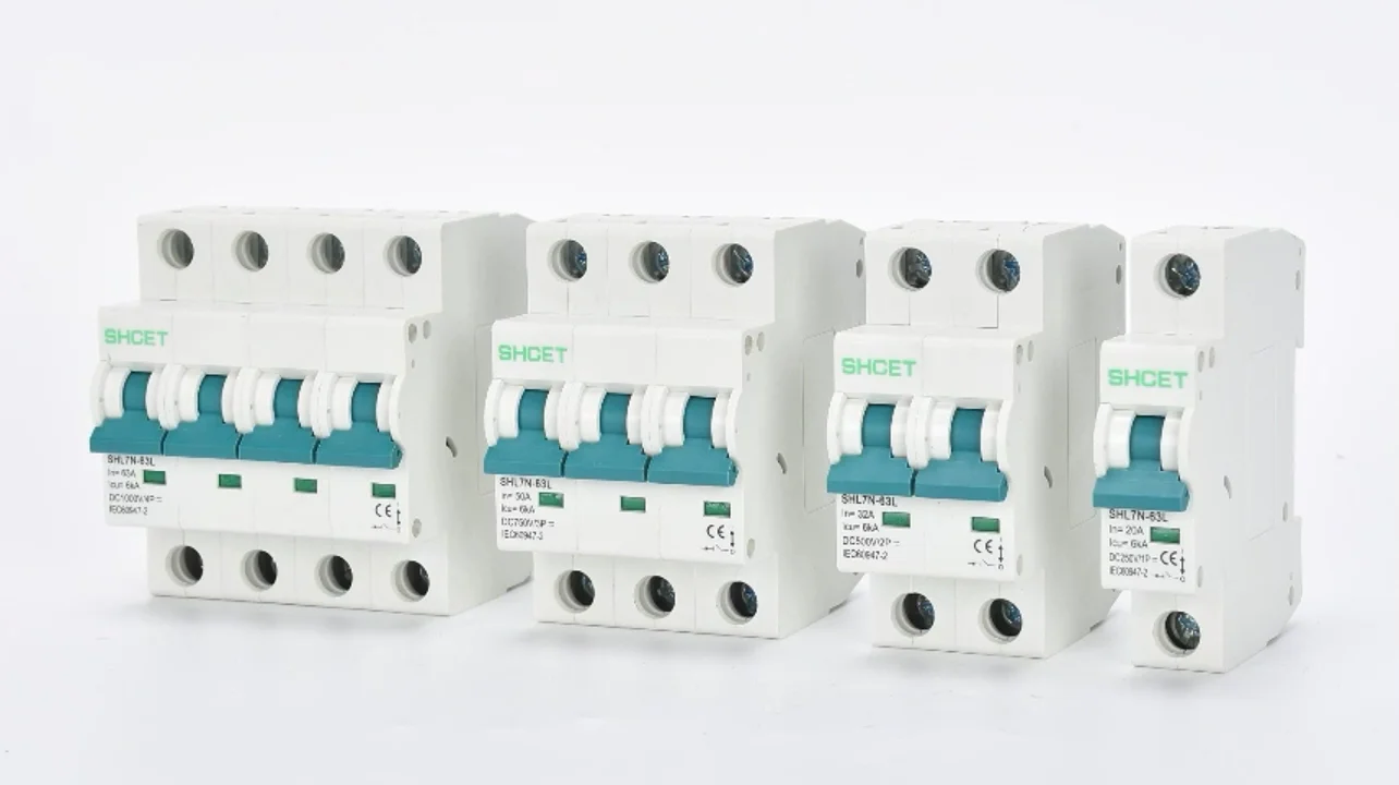 New Dc Mcb Circuit Breaker 1p 2p 4p 1000v 1500v Pv Mini Miniature 20amp ...