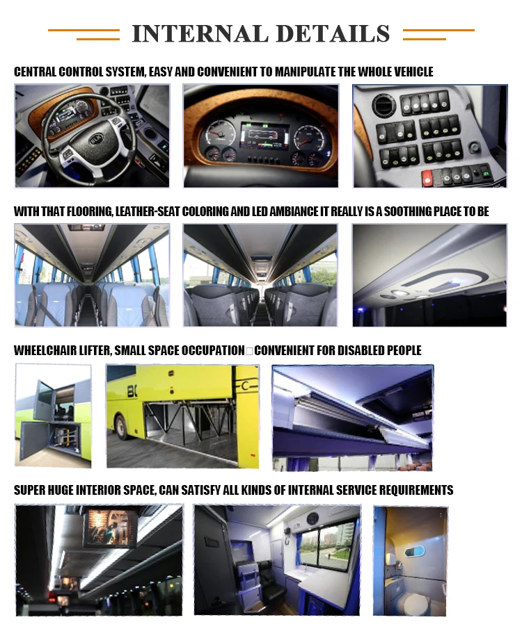 BONLUCK Coach Bus - 75 Seats, Euro 2, off Road Capabilities