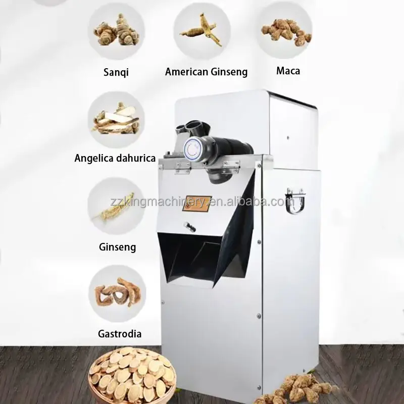 Small Ginseng Slicer Cutter - Efficient Herb Cutting Machine