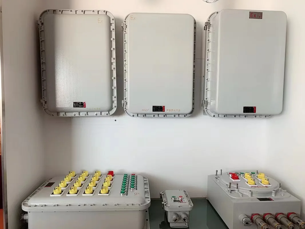 Iecex Atex Exd Iibt6 Ip65 Explosion Proof Aluminum Alloy Enclosure ...