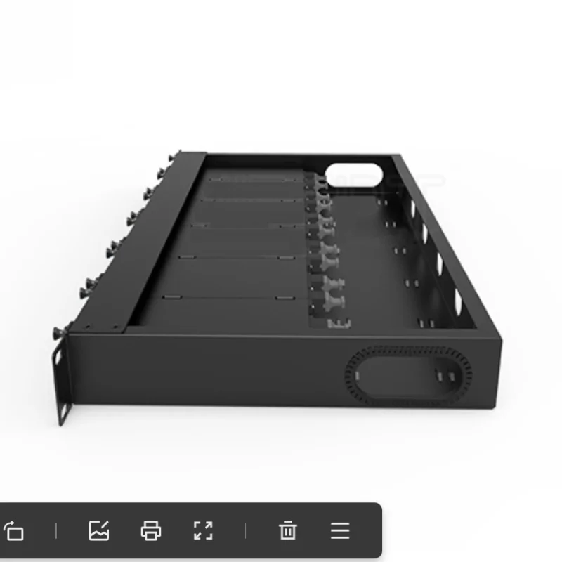 144-core 1u Rackmount Full Load Mpo-lc/apc Fibre Distribution Frame ...