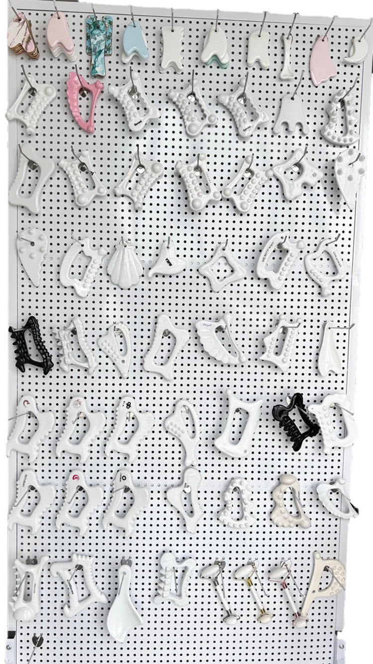 Korea Lymphatic Drainage Body Porcelain Scraping Scalp Guasha Massager ...