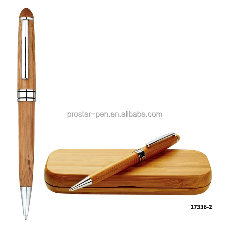Bamboo Wooden Retractable Ballpoint Pen Engraved Journaling Pen Refills ...