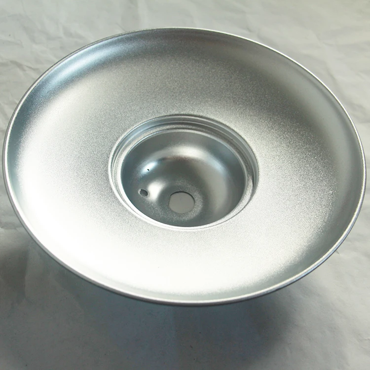 Custom Metal Spinning Lamp Shades - Black Industrial Style