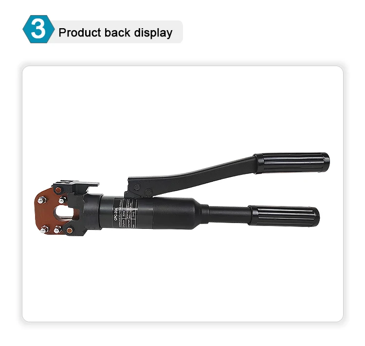 Hydraulic Steel Wire Rope Cutter - Precision and Durability