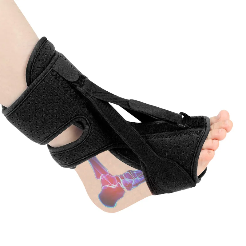 Adjustable Achilles Tendonitis Orthopedic Ankle Foot Drop Night Splint ...