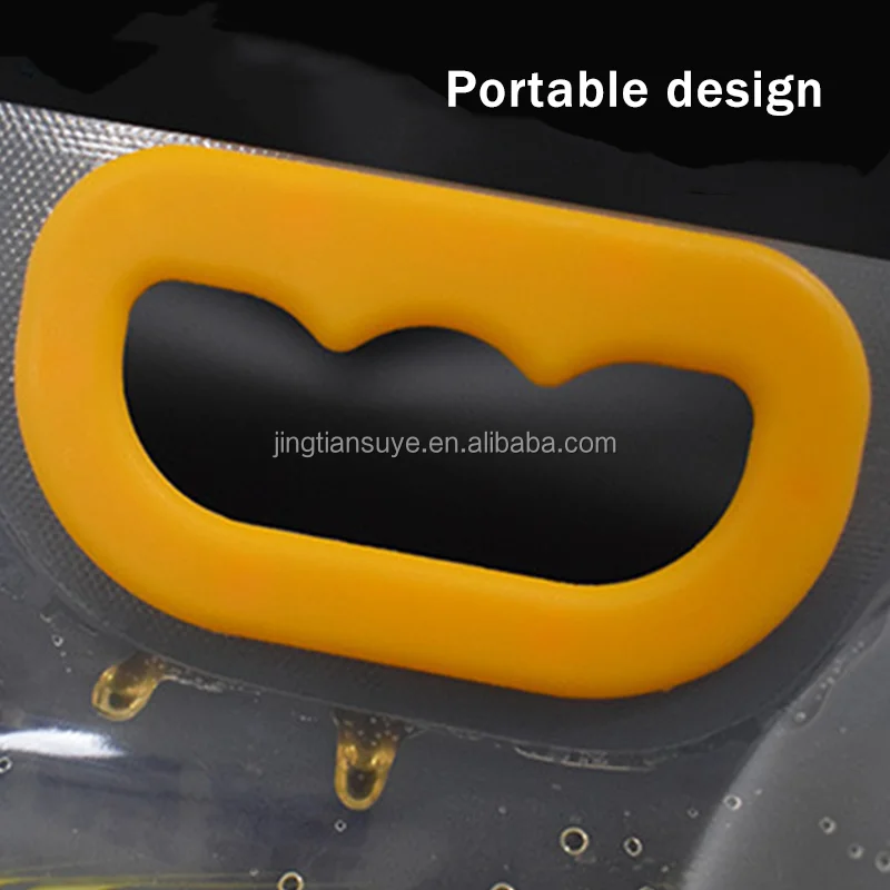 Customized Beer Clear Plastic Drink Spout Pouch Bag Grains Bag ...