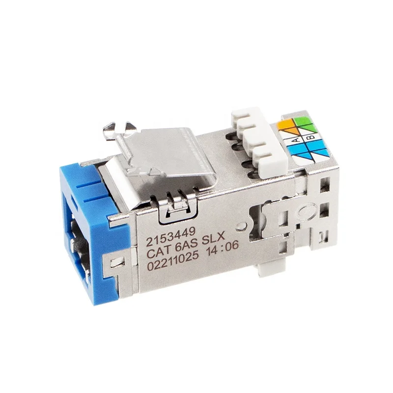 Rj45 Ftp Cat6a Jack Connector Ftp Module Socket Keystone Jacks 8p8c ...