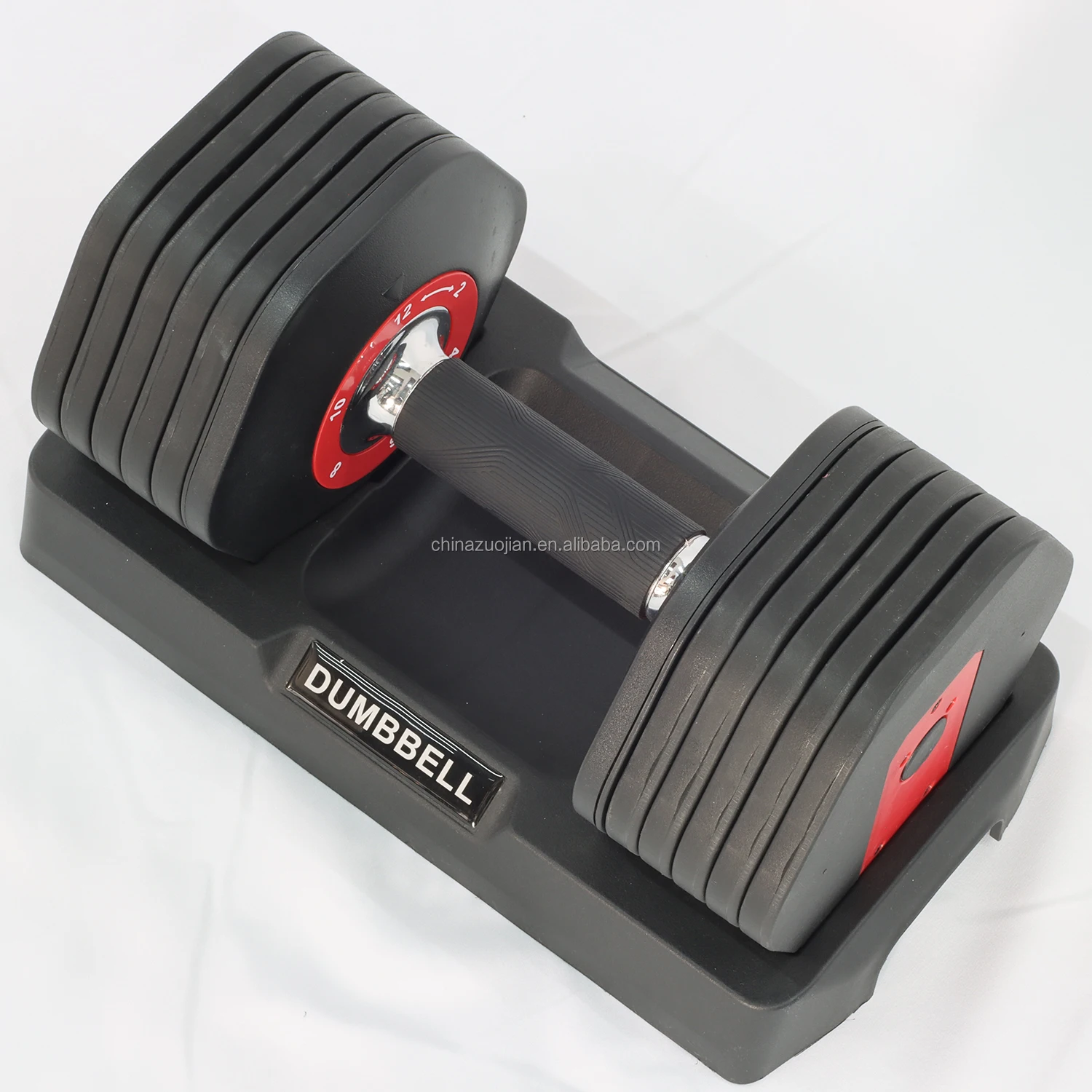 Dumbbell Adjustable Weights Spin Handle With One Hand, 12kg Dumbbell 6 ...