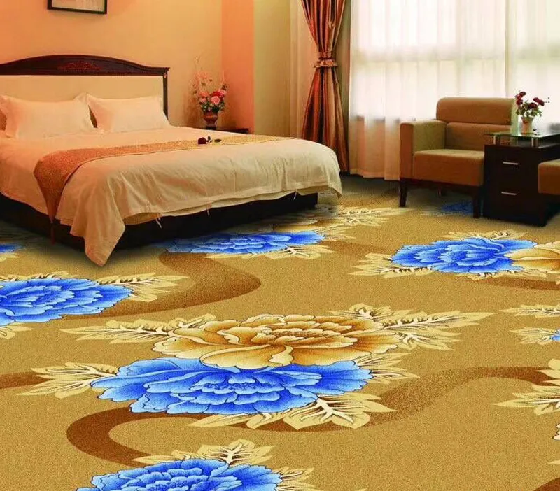 Custom Modern Design Hotel Floor Carpet Rug Luxury 5 Star