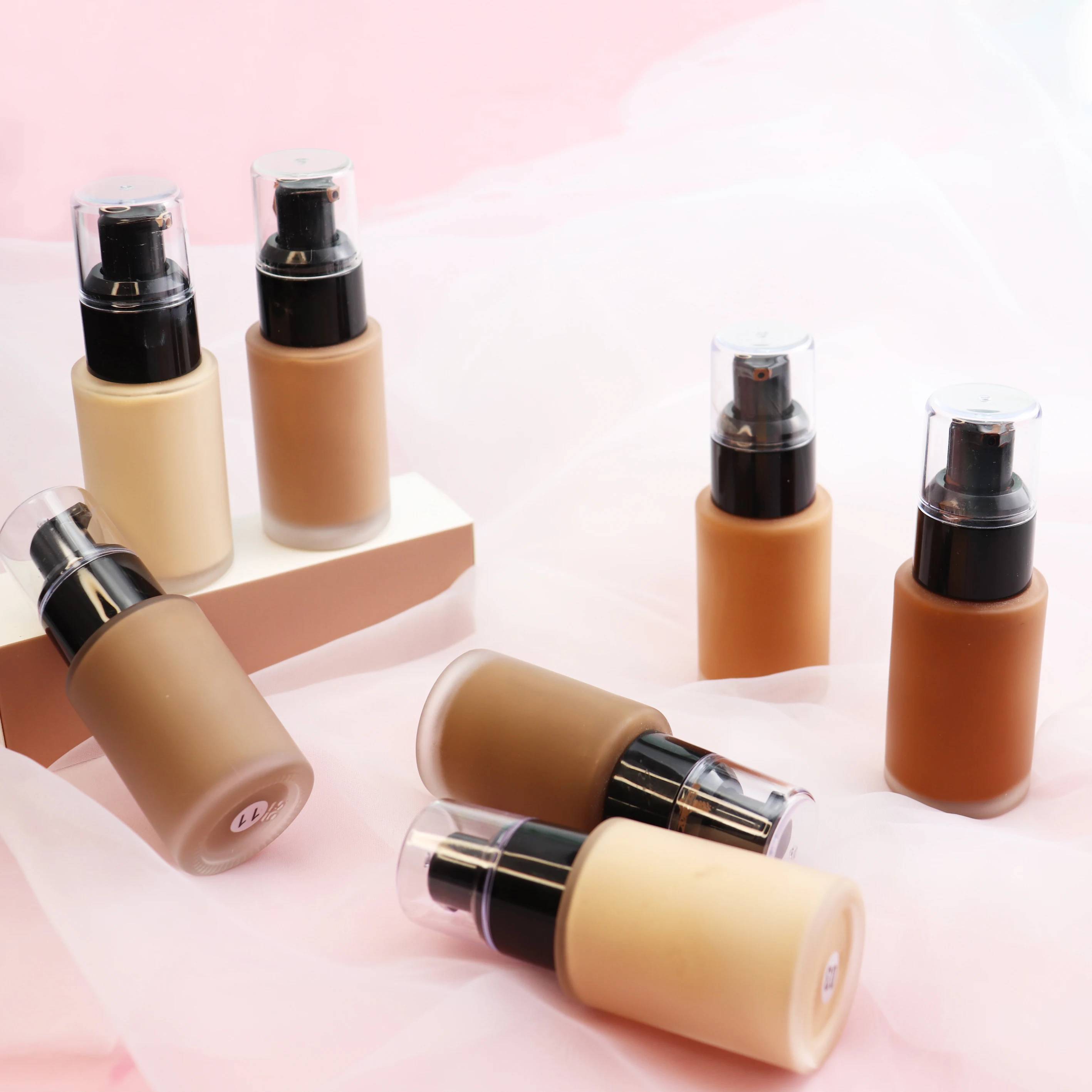 Spf30 Face Foundation Concealer Private Label Liquid Foundation Makeup ...