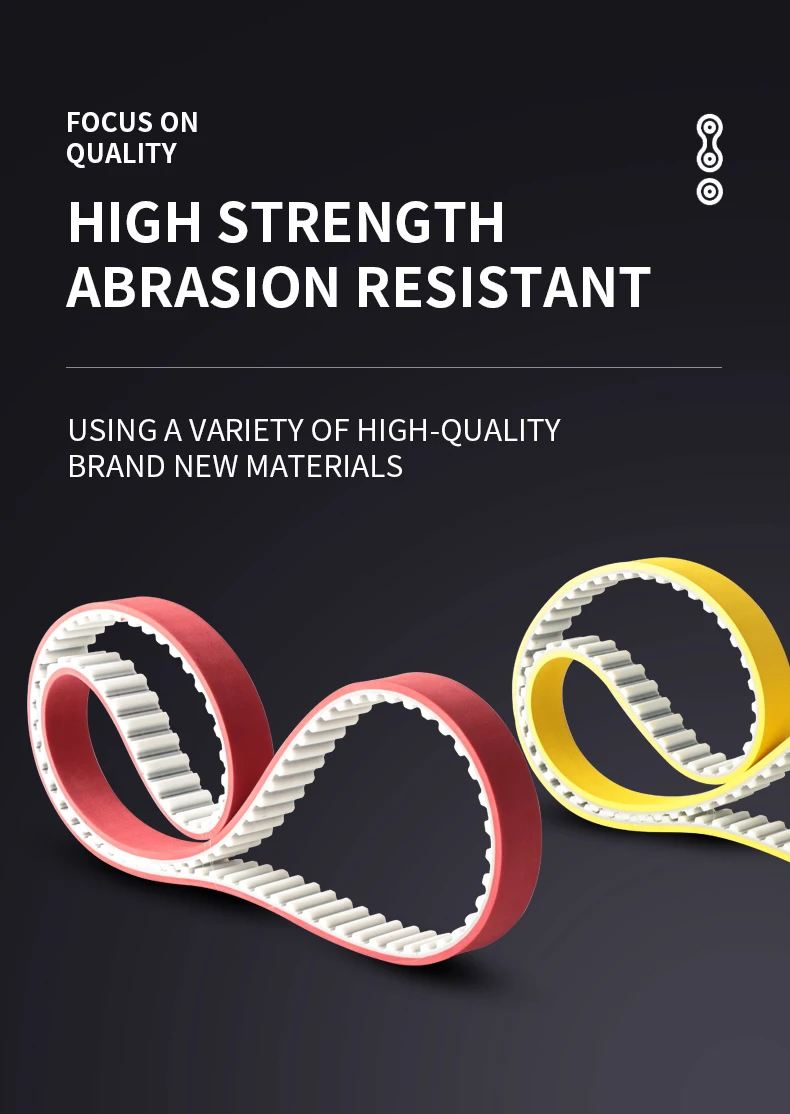 Power Transmission Endless Timing Belt Cutomatic Conveyor Pu Belt Steel ...