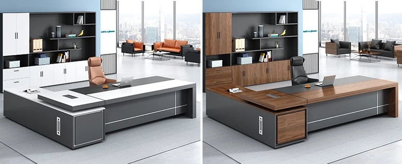 CEO Luxury Modern Design Executive Office Desk - Designer Wooden Office ...