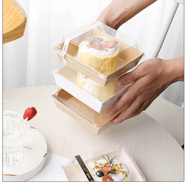 Tiramisu Cake Packaging - Customizable Boxes for Desserts