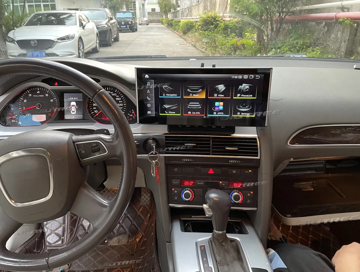 12.3" Qualcomm Android 12 For Audi A6 4f 2004~2009 Mmi Car Radio ...