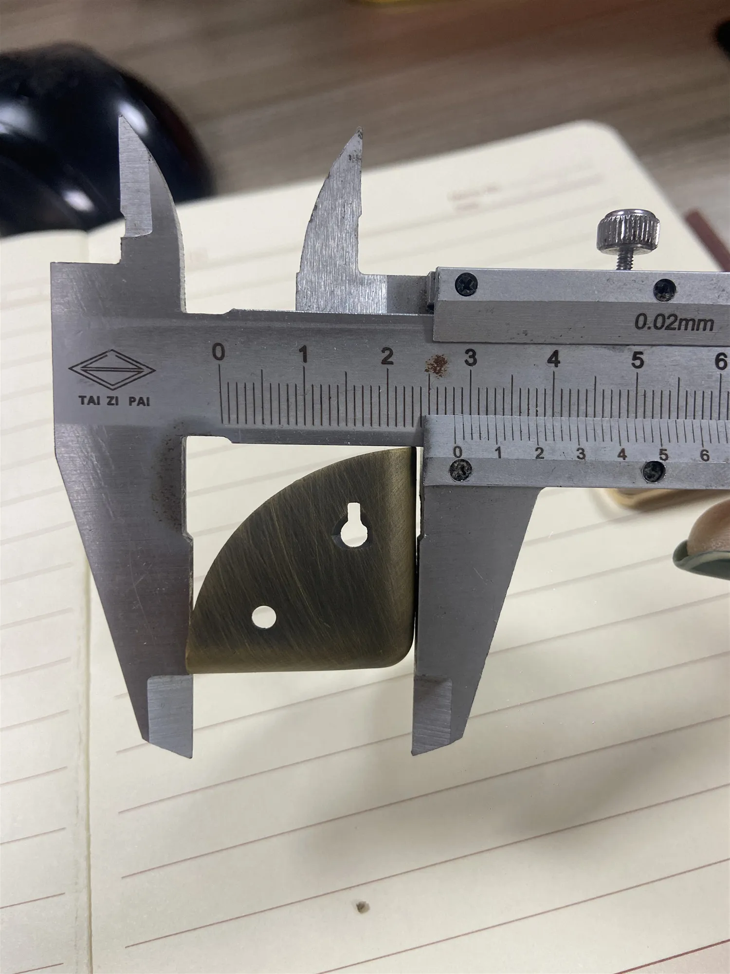 Trunk Corner Hardware Tool Case Fitting Accessory Tile Guard Steel Edge ...