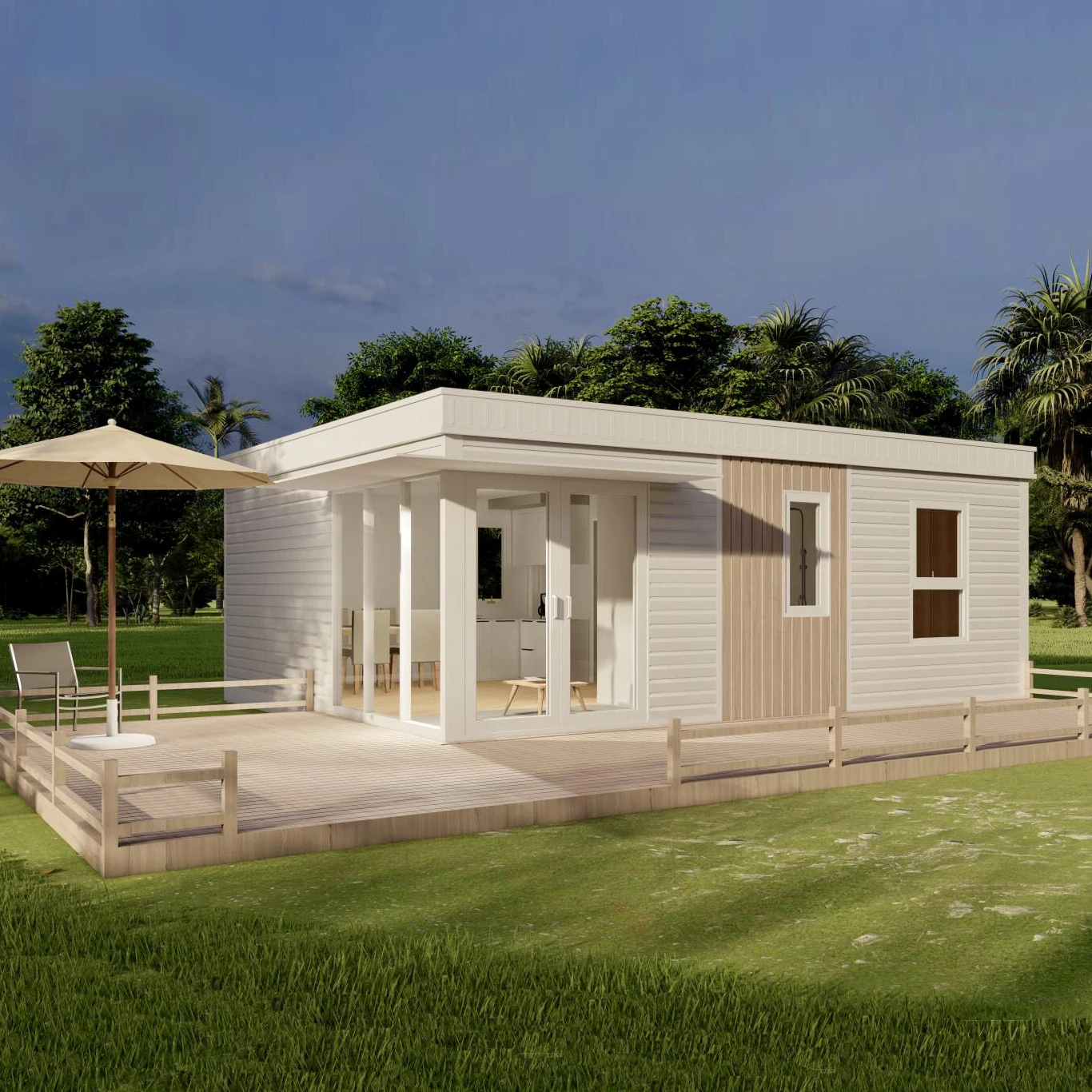 29/43sqm Prefabricated Pth Luxury Foldable Expandable Smart Modular ...