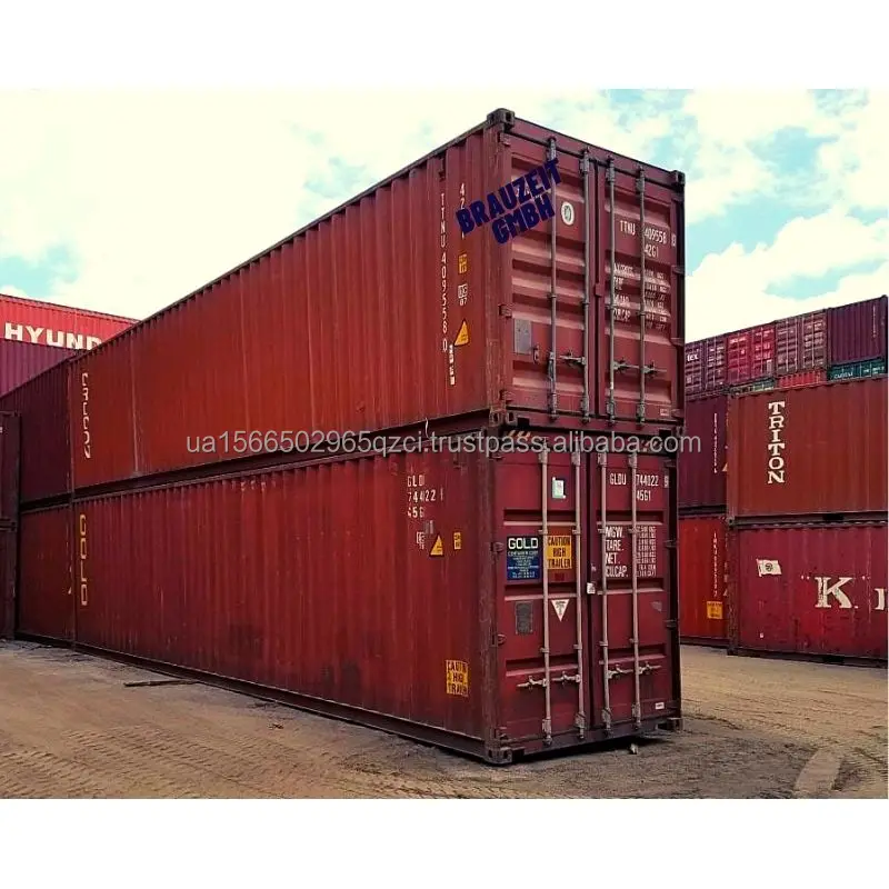 Used 20ft 40ft Container Empty Shipping Dry Container For Sale - Buy ...