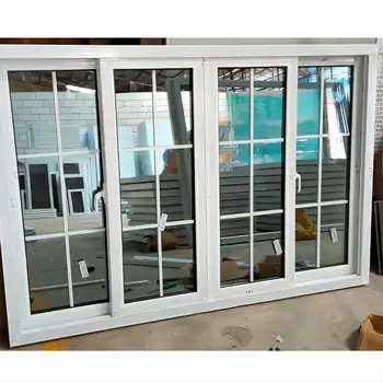 Bahamas Upvc/pvc Sliding Glass Window Grill Design - Buy Bahamas Window ...