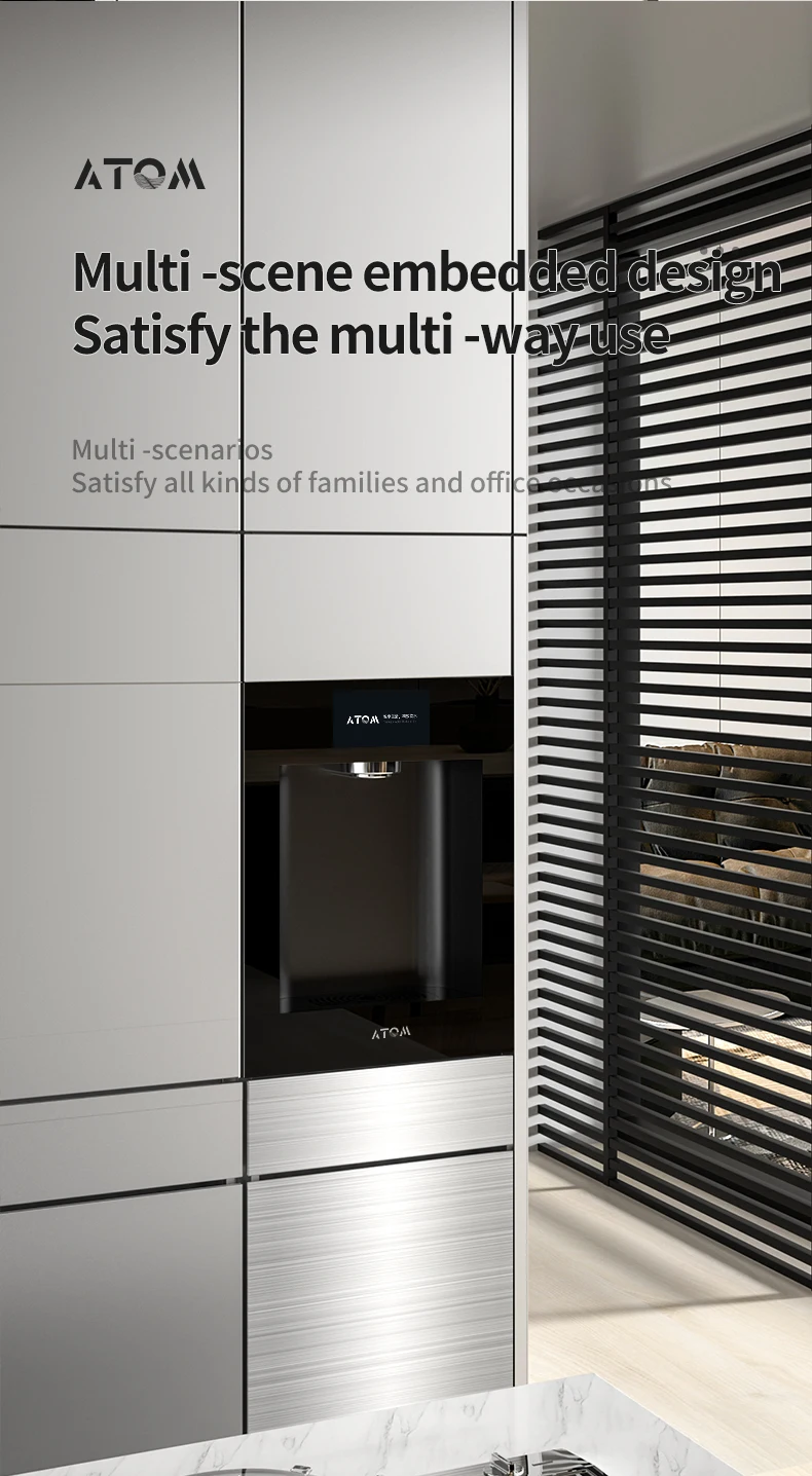 Built-in Stainless Steel Intelligent Desktop Water Dispenser Smart ...