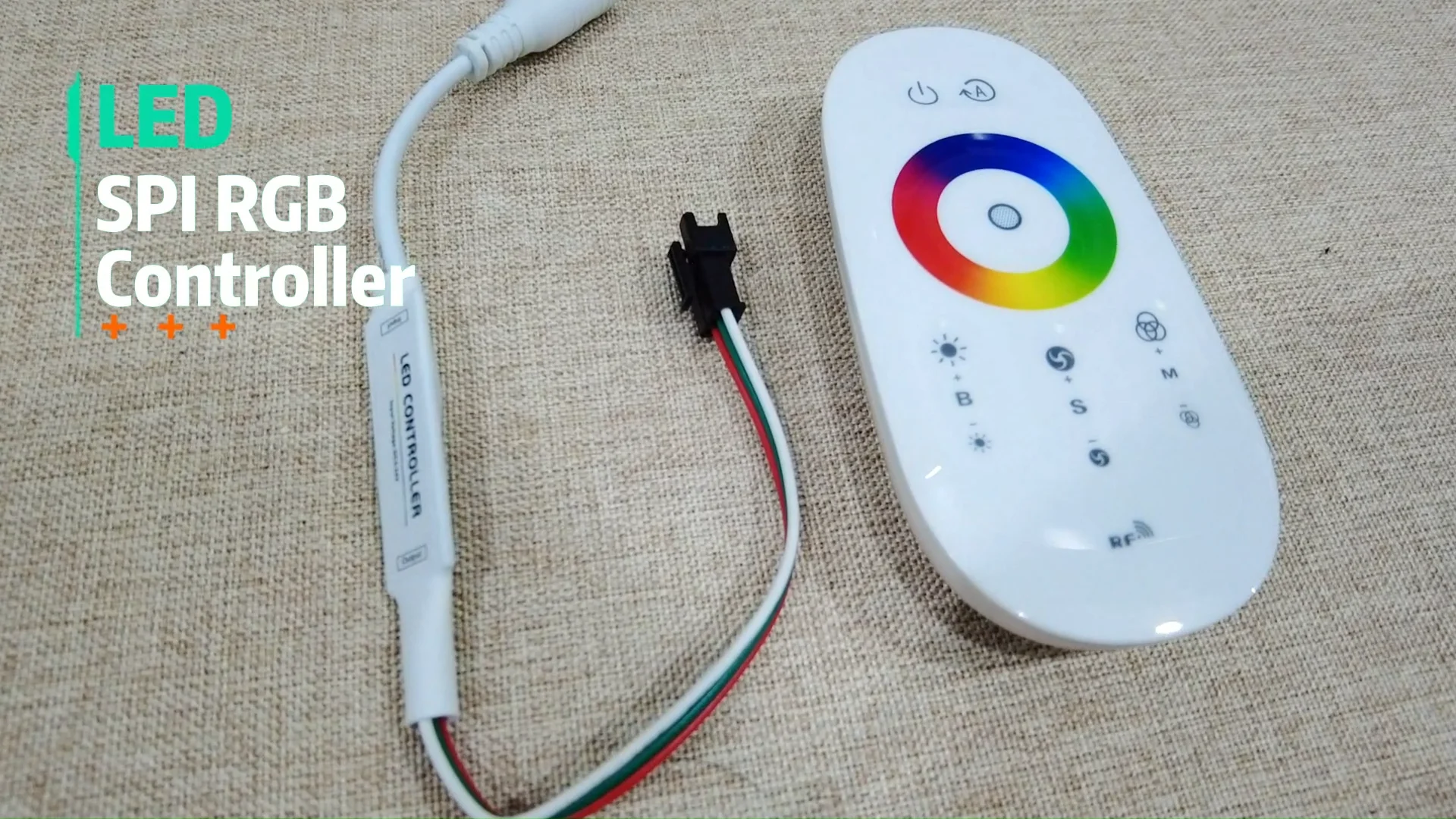 Mini Led Rgb Controller 5v 12v 24v 3channel Remote Rf Control 2.4g ...
