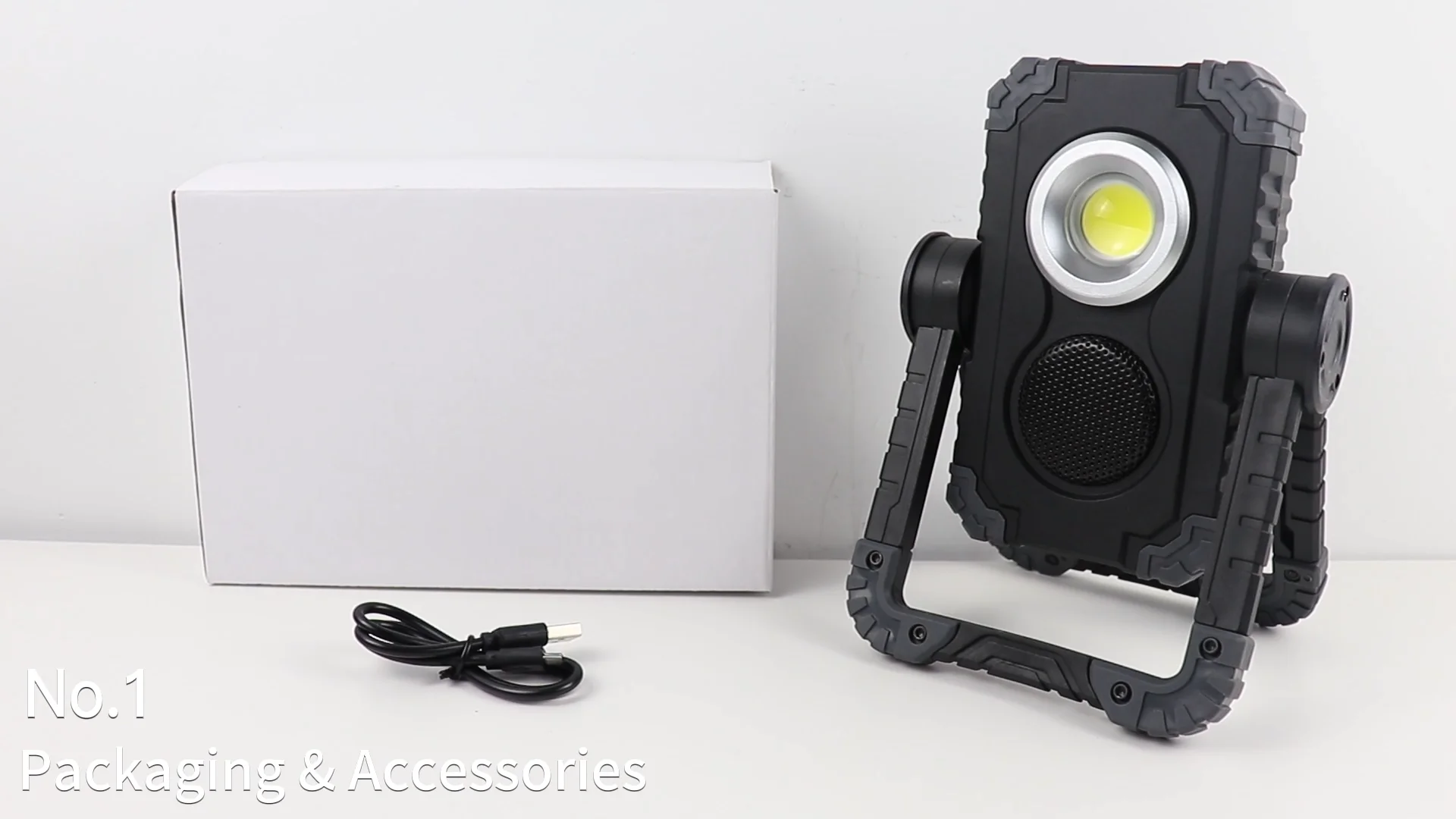 Led Rotatable Multifunctional Work Light Cob Outdoor Rechargeable ...