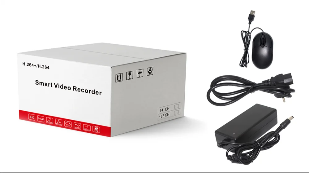 XONZ 4K System 9HDD 64CH NVRs, Powerful Storage System H265 Compatible ...