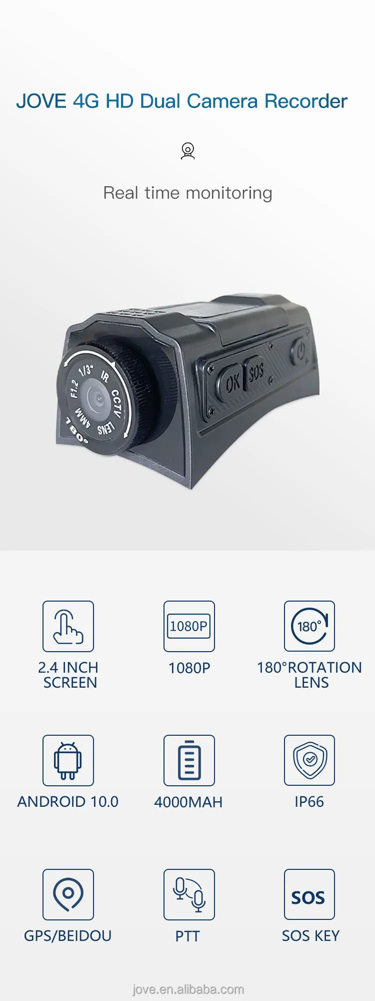 4g Tactical Helmet Recorder With Remote Real-time Wireless ...