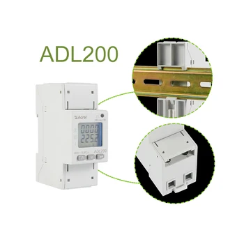 Acrel Adl200 Single Phase Dual Source Din Rail Energy Kwh Electricity Power Monitor Meter 10(80 ...
