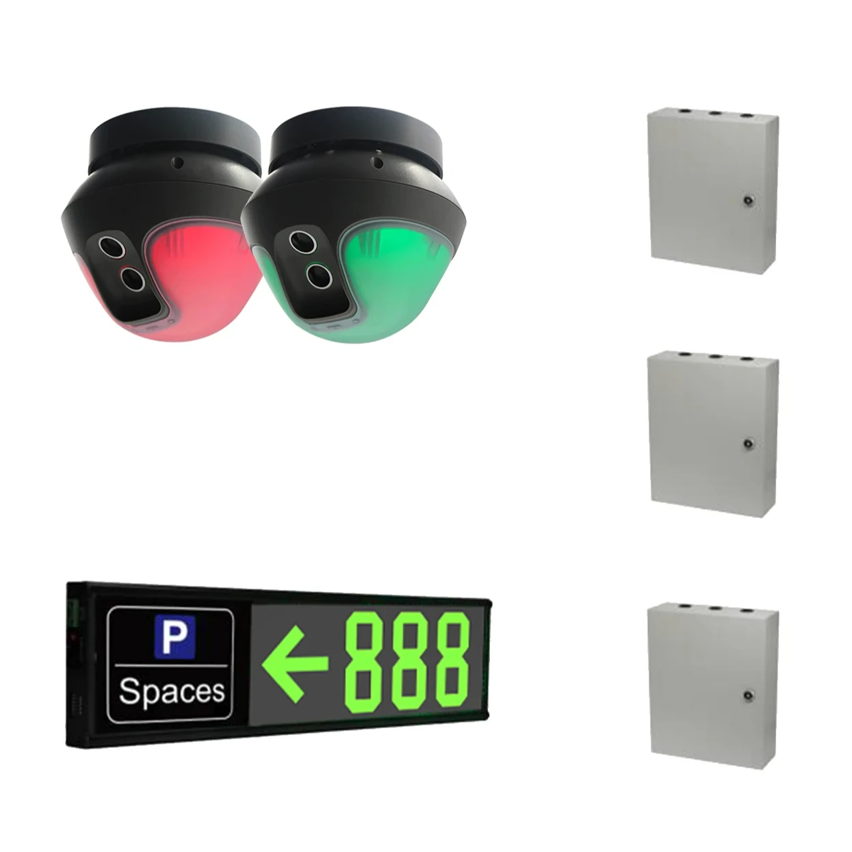 High Quality Led Indicator Front-mounted Ultrasonic Parking Sensor ...