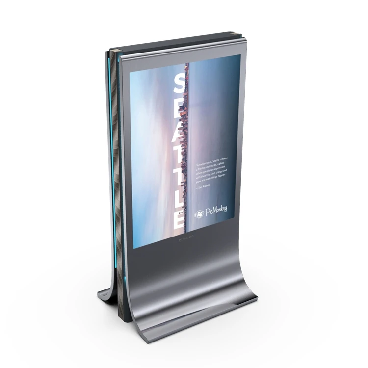 Outdoor Led Screen Digital Signage P4 Full Color Led Display Mupi Light ...